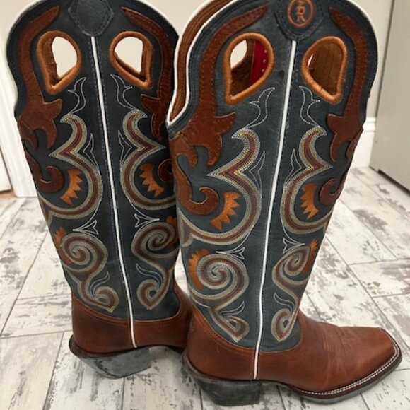 Tony Lama | Shoes | Tony Lama Madison Square Toe Boots | Poshmark